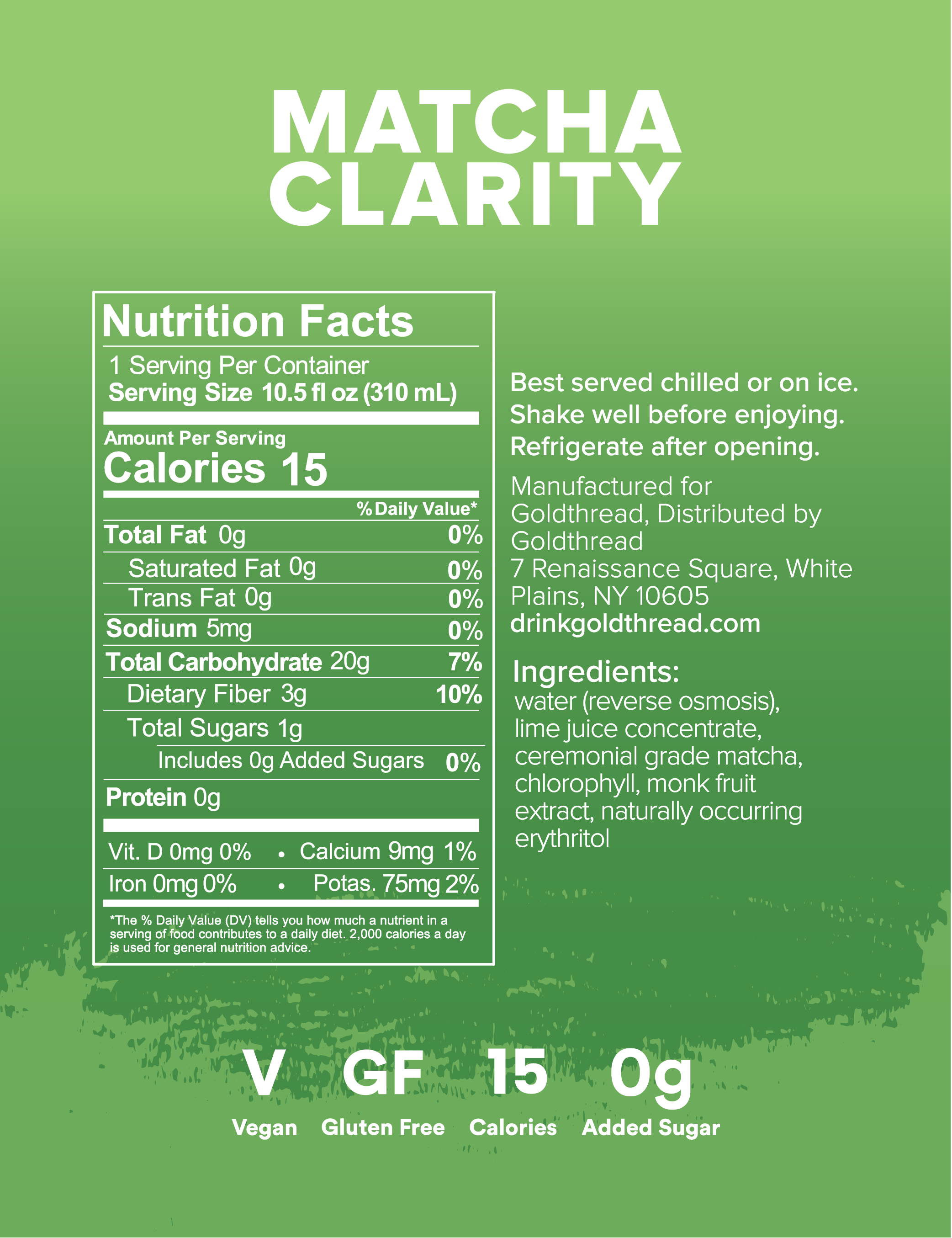 Matcha Clarity – Goldthread Tonics